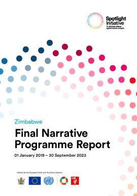 Spotlight Initiative Zimbabwe Final Cumulative Report | Spotlight Initiative